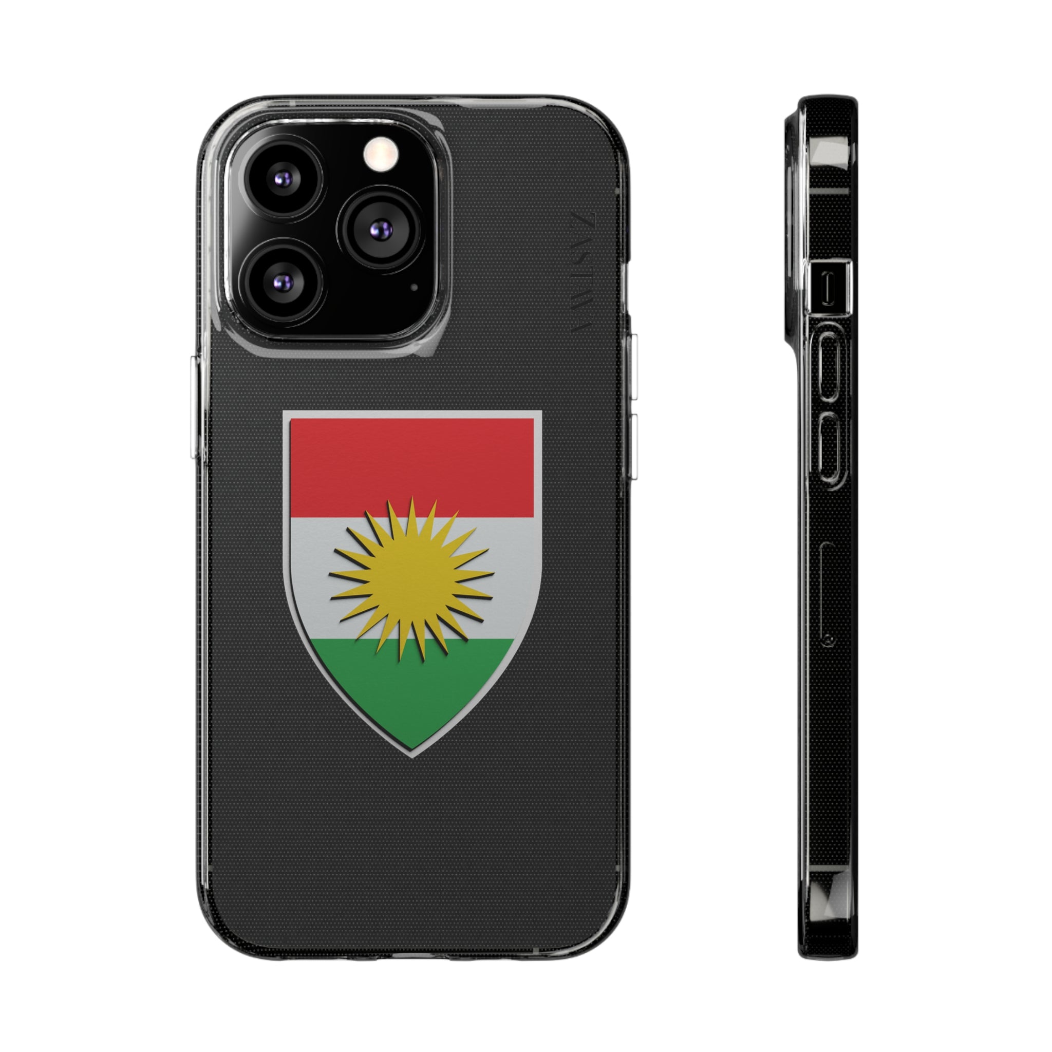 Kurdistan Case iPhone 13 Pro Shield Emblem – Zastava