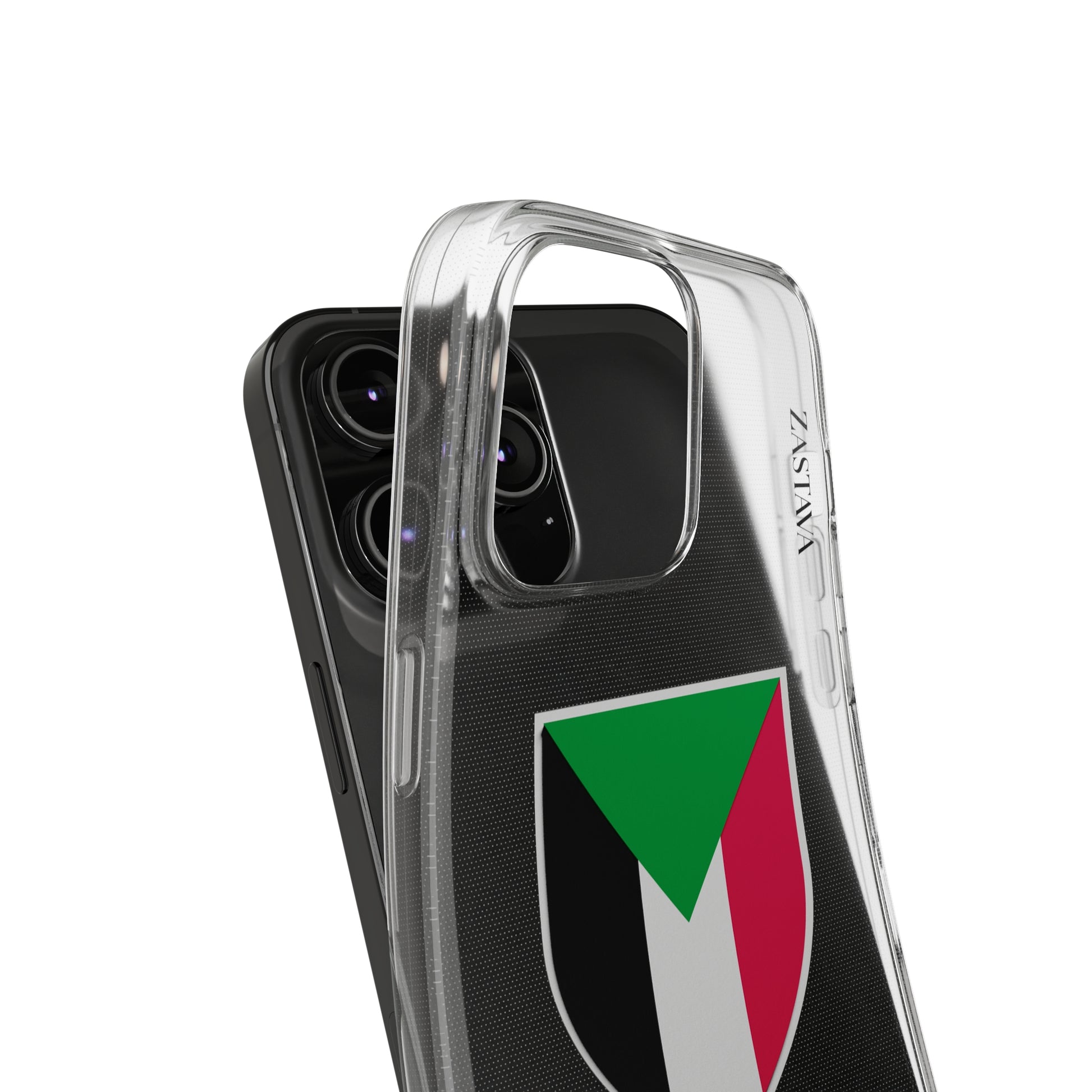 Sudan Case iPhone 14 Pro Max Shield Emblem – Zastava
